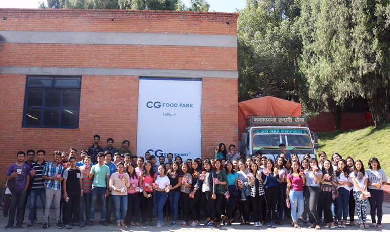 Field Visit to CG Food Park